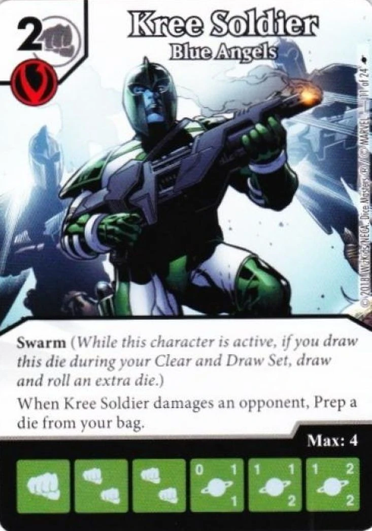 Kree Soldier - Blue Angels (KITP) | CardGuide Wiki | Fandom