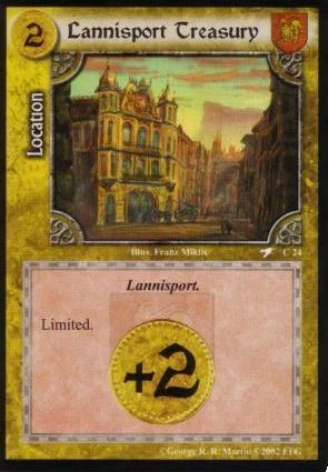 Lannisport Treasury (AFoD) | CardGuide Wiki | Fandom