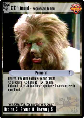 Primord - Regressed Human (AW) | CardGuide Wiki | Fandom