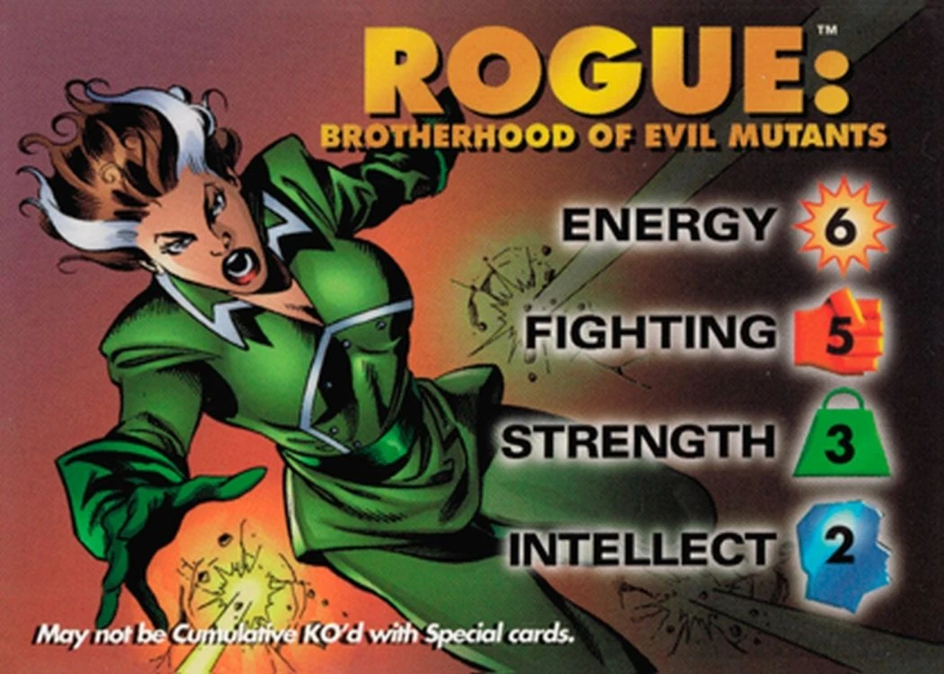Rogue: Brotherhood of Evil Mutants (XMOP) | CardGuide Wiki | Fandom