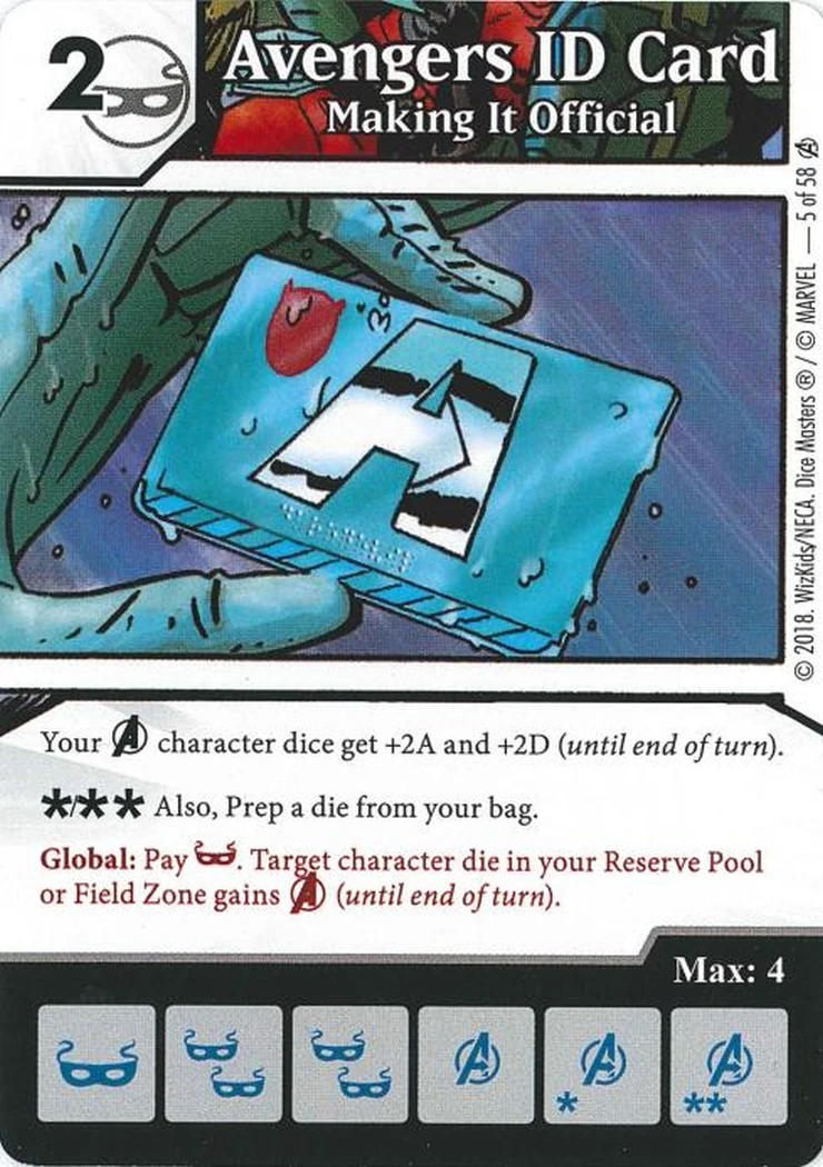 Avengers ID Card - Making It Official (AICB) | CardGuide Wiki | Fandom