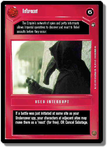 Informant (ANH) | CardGuide Wiki | Fandom