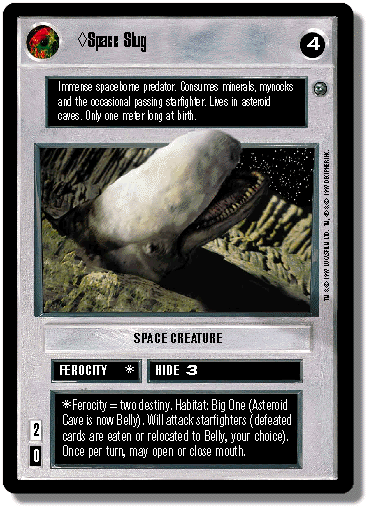Space Slug (DGB) (light) | CardGuide Wiki | Fandom