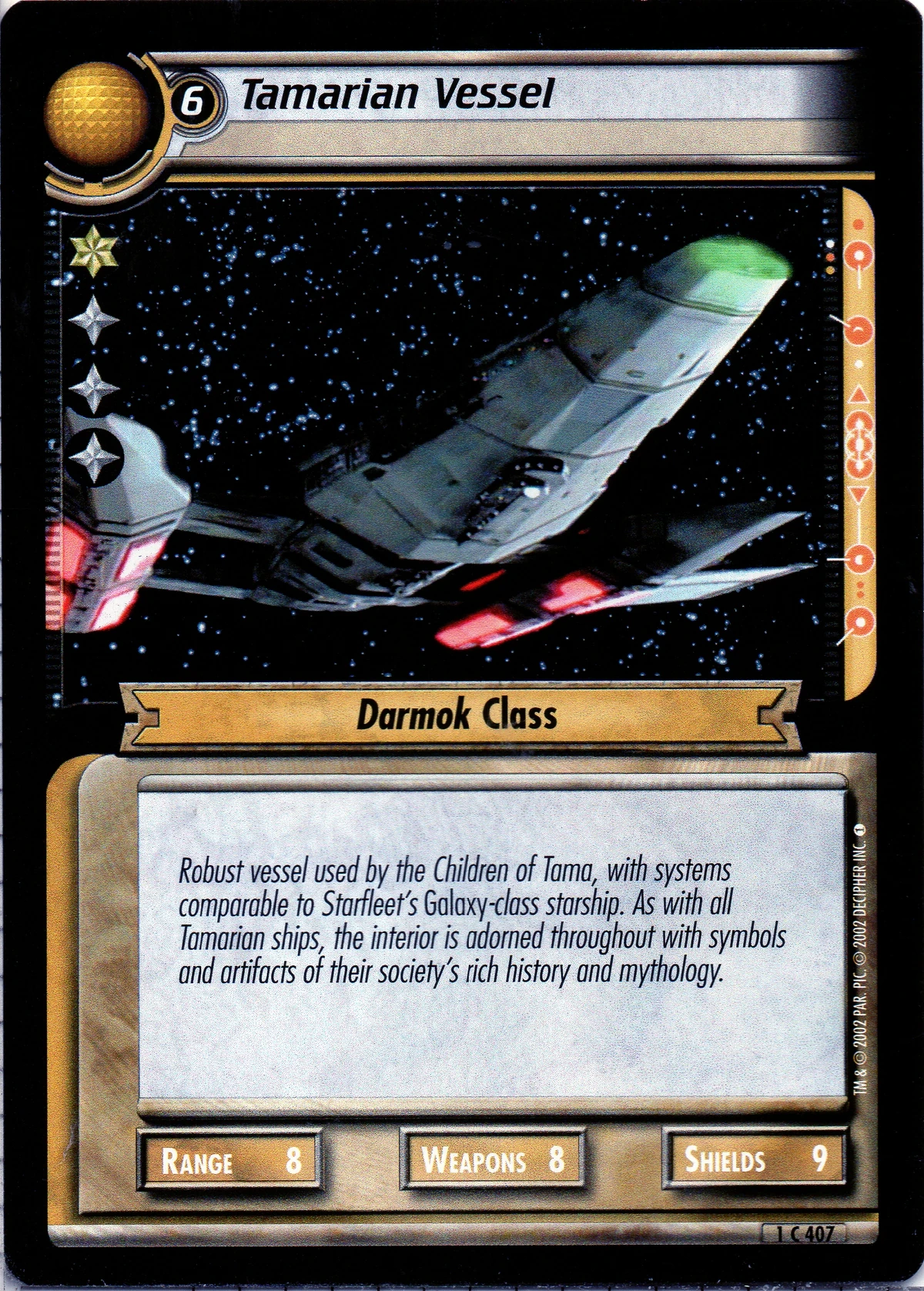 Tamarian Vessel (2E) | CardGuide Wiki | Fandom