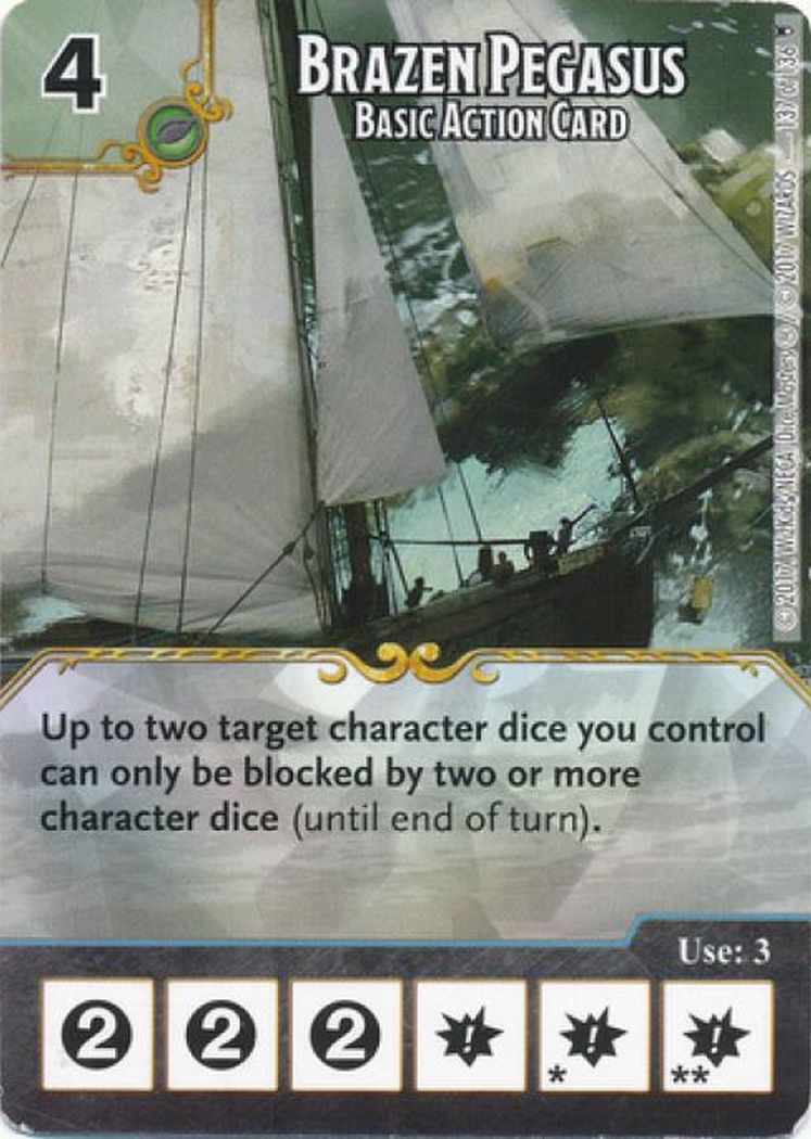 Brazen Pegasus Basic Action Card Toa Cardguide Wiki Fandom