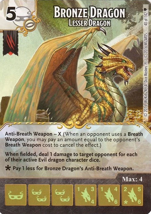Bronze Dragon - Lesser Dragon (FUS) | CardGuide Wiki | Fandom