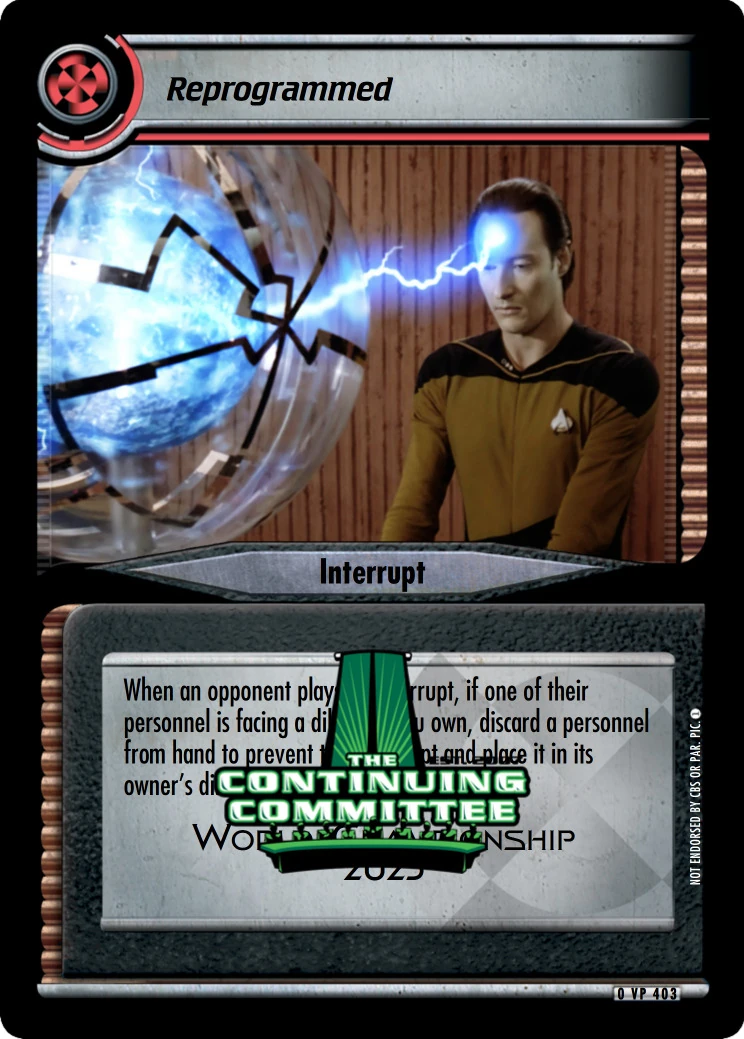 Reprogrammed (VP TCC) | CardGuide Wiki | Fandom