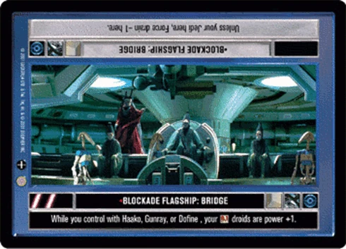 Blockade Flagship: Bridge | CardGuide Wiki | Fandom