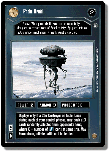 Probe Droid (Hoth) | CardGuide Wiki | Fandom