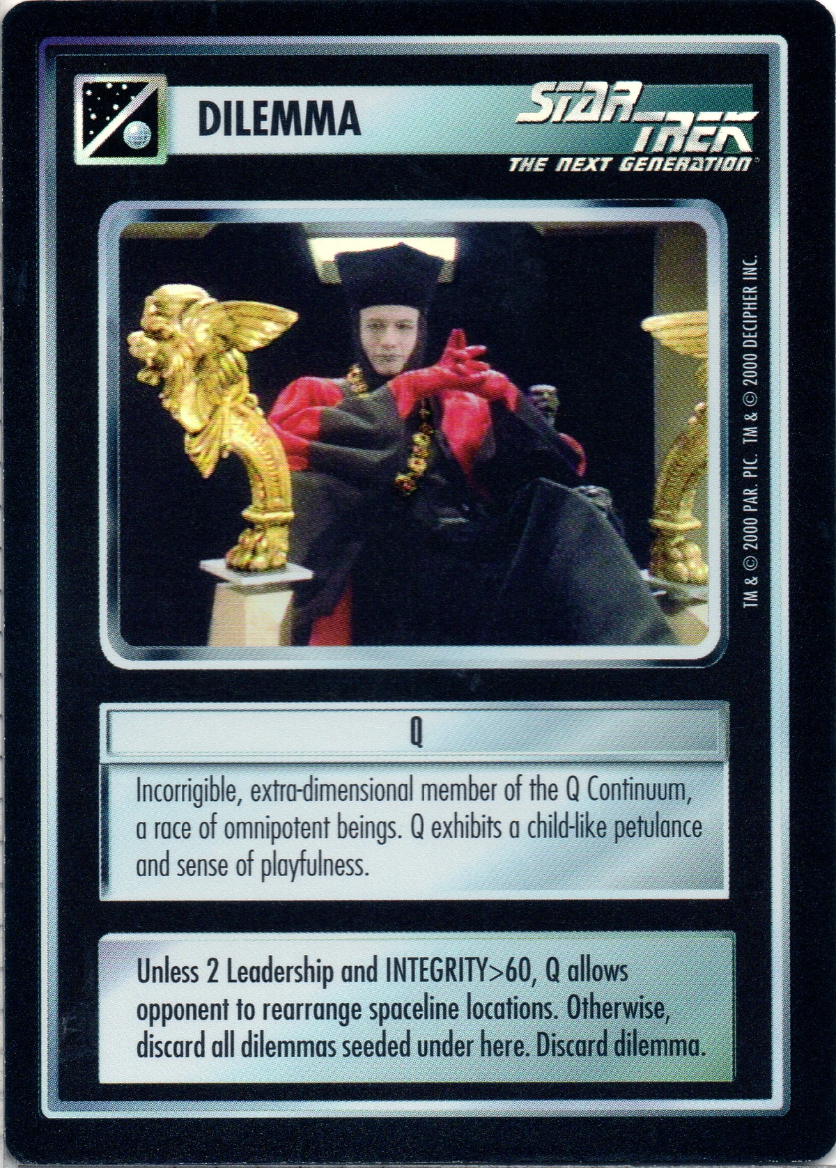 Q (Reflections) | CardGuide Wiki | Fandom