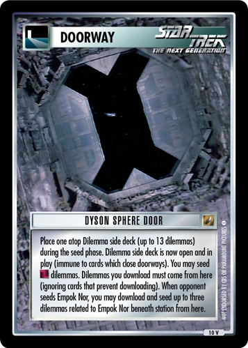 Dyson Sphere Door (SoG) | CardGuide Wiki | Fandom