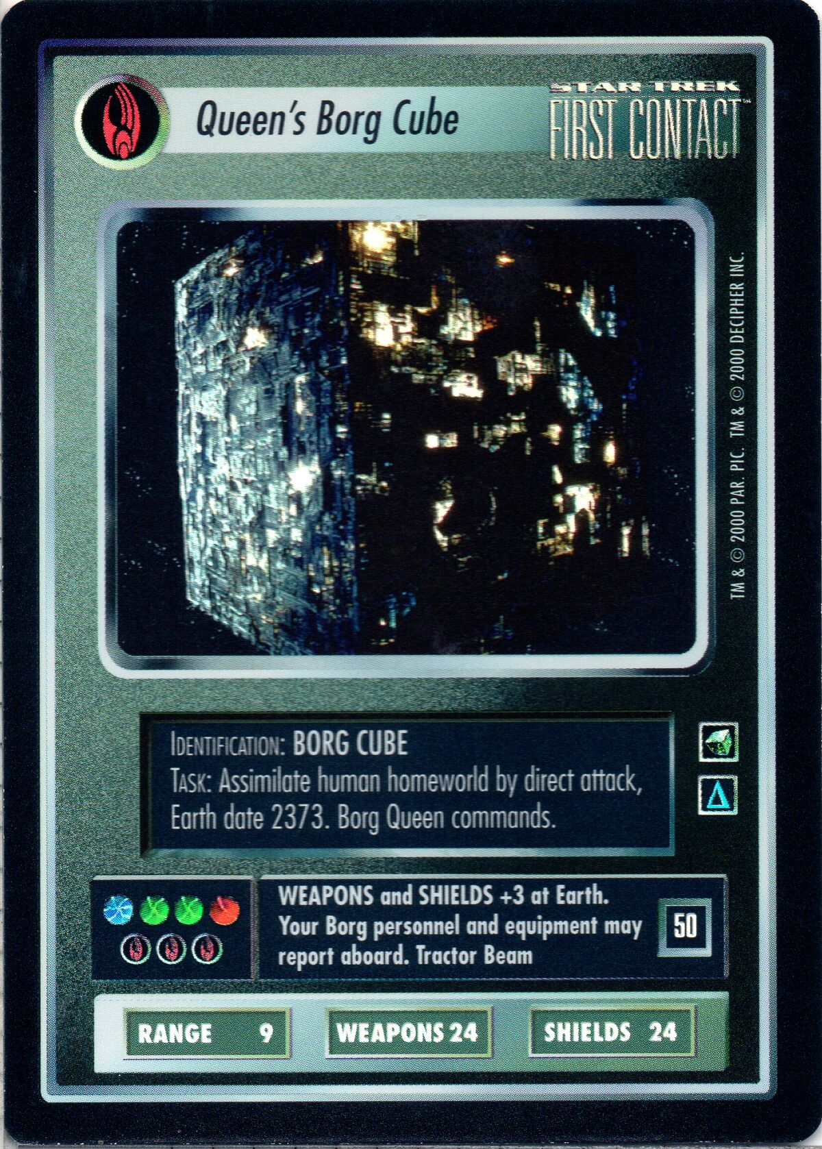 Queens Borg Cube Reflections Cardguide Wiki Fandom