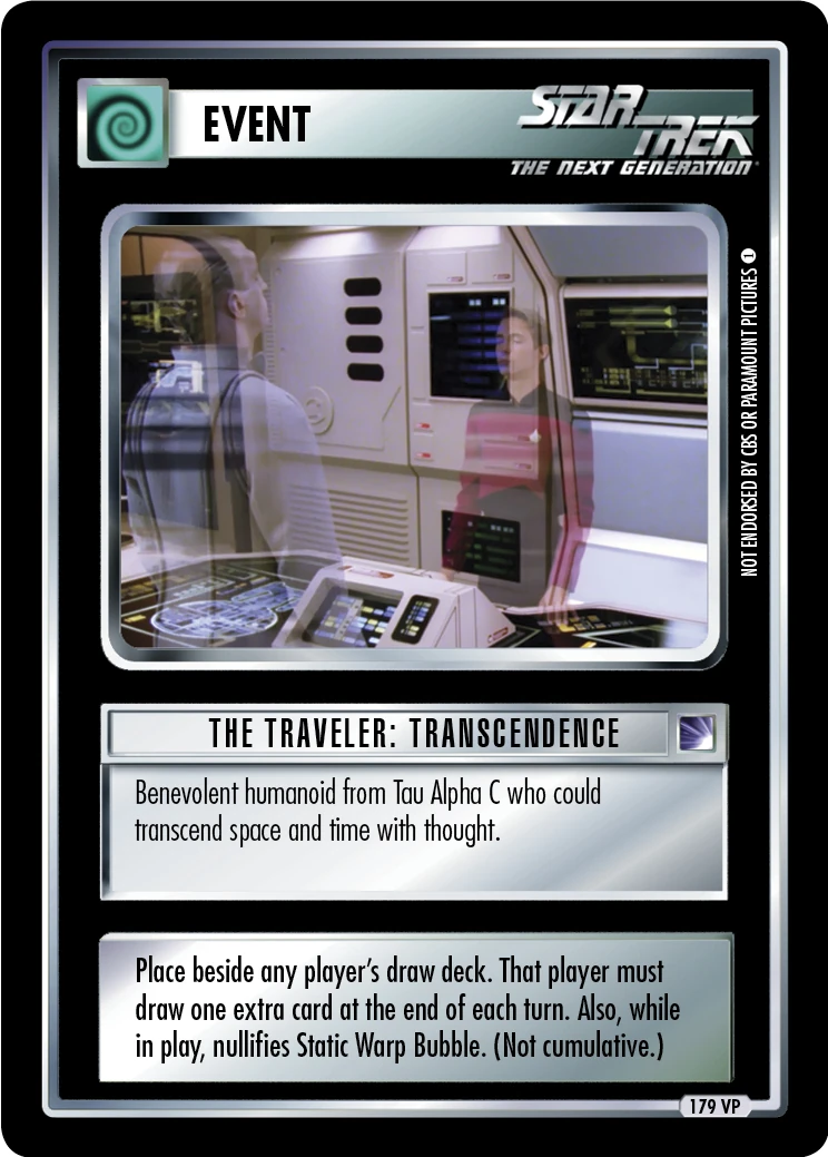 The Traveler: Transcendence (VP) | CardGuide Wiki | Fandom