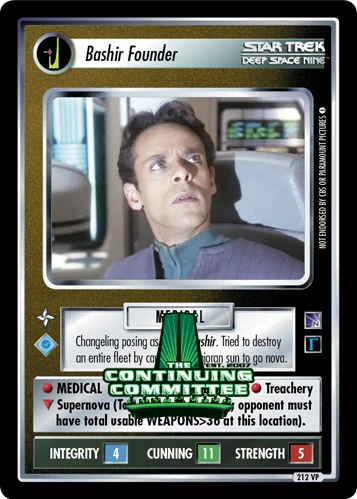Bashir Founder (VP TCC) | CardGuide Wiki | Fandom