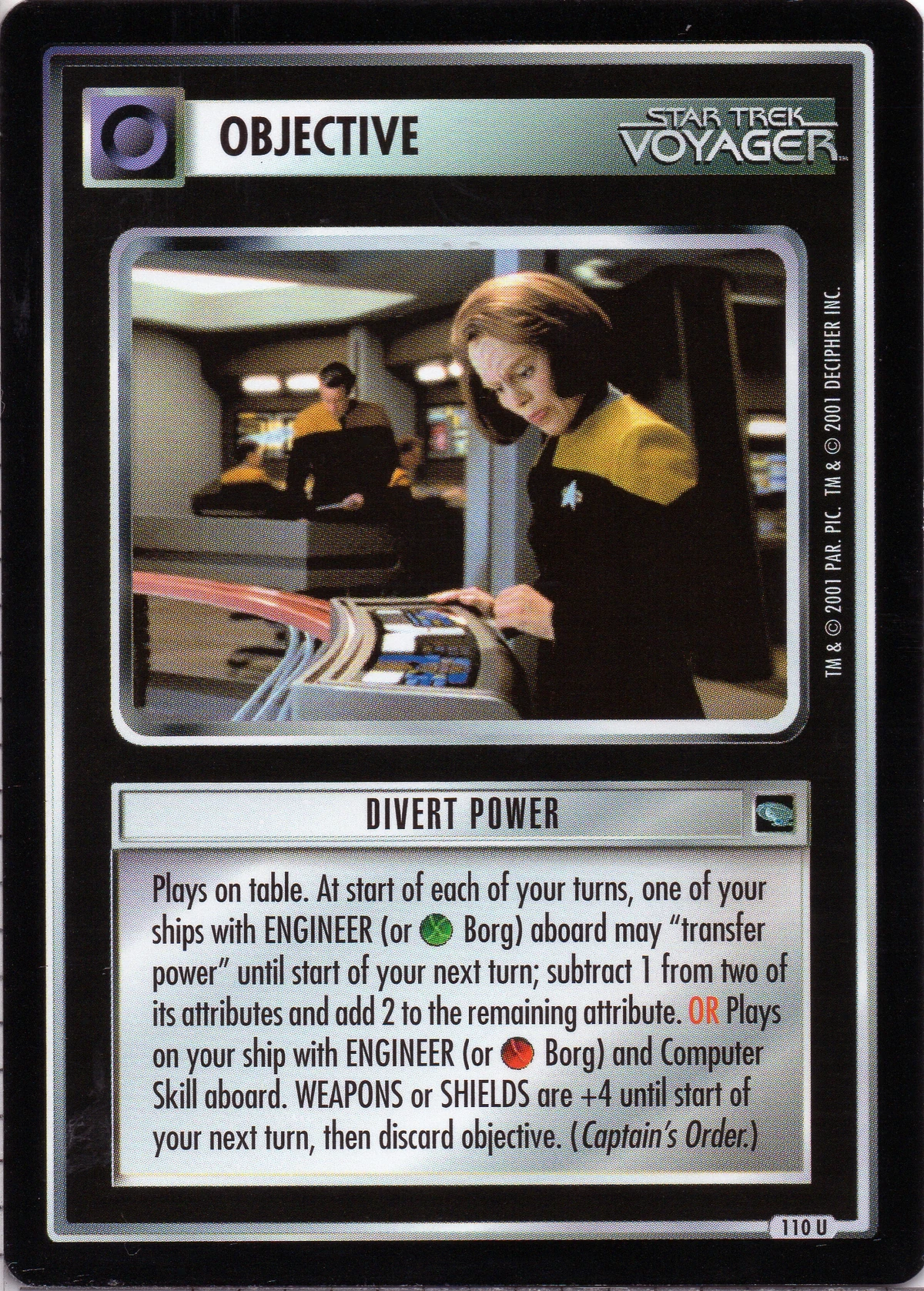 Divert Power (VOY) | CardGuide Wiki | Fandom