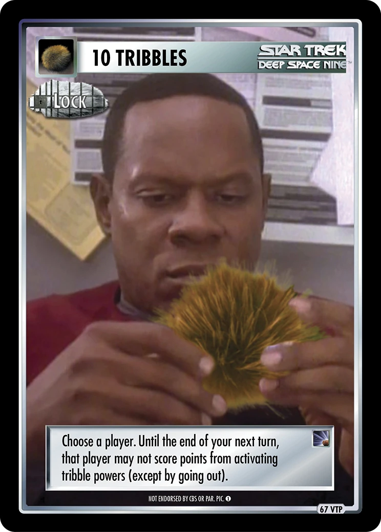10 Tribbles - Lock (VP) | CardGuide Wiki | Fandom