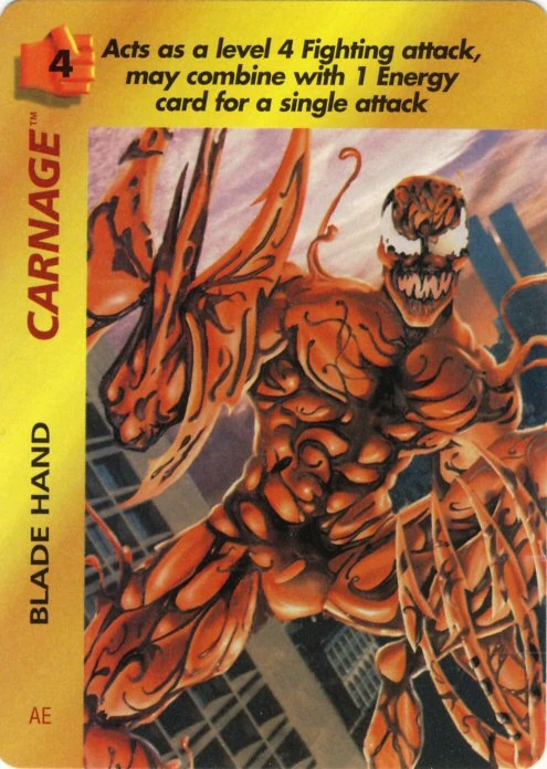 Carnage - Blade Hand (MVOP) | CardGuide Wiki | Fandom