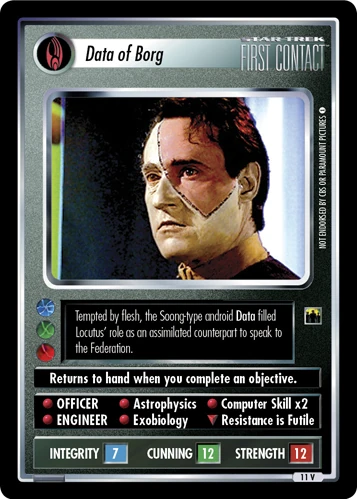 Data of Borg (RIF) | CardGuide Wiki | Fandom