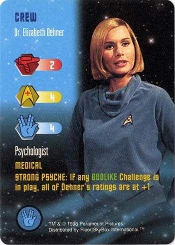 Dr. Elizabeth Dehner (ST) (crew) | CardGuide Wiki | Fandom