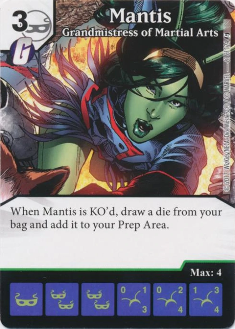 Mantis - Grandmistress of Martial Arts (GotG) | CardGuide Wiki | Fandom