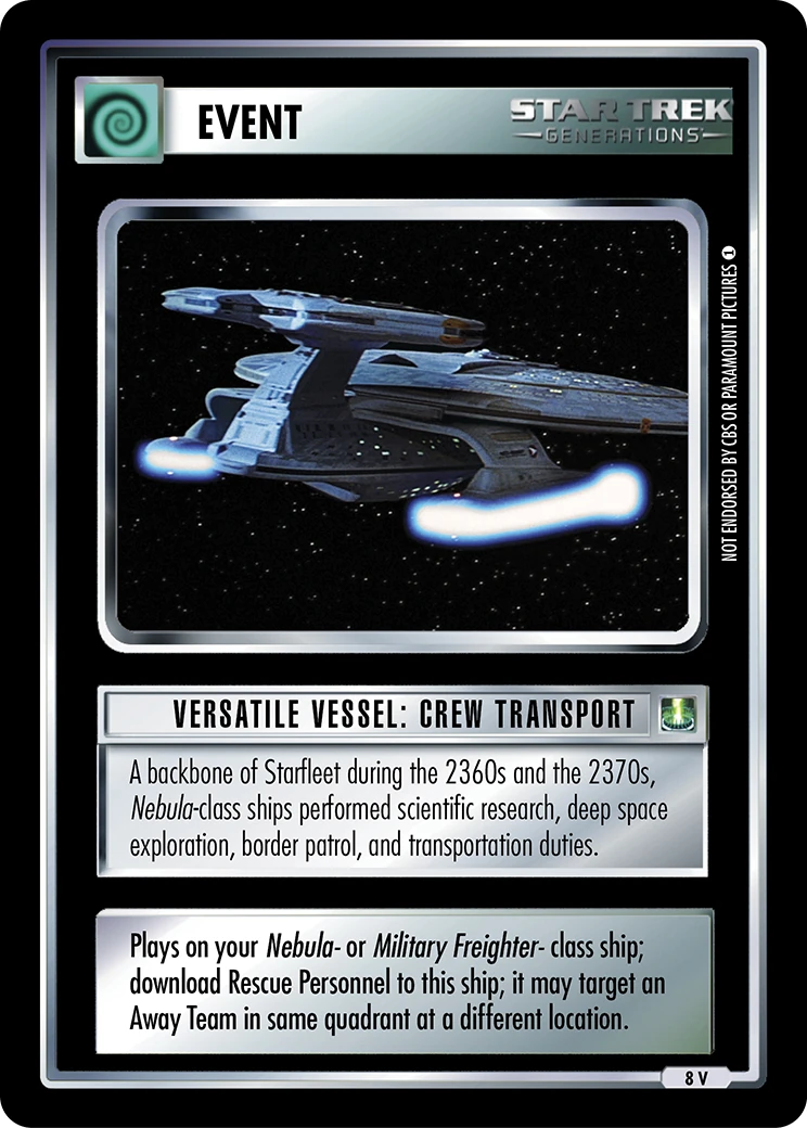 Versatile Vessel: Crew Transport (NEM) | CardGuide Wiki | Fandom