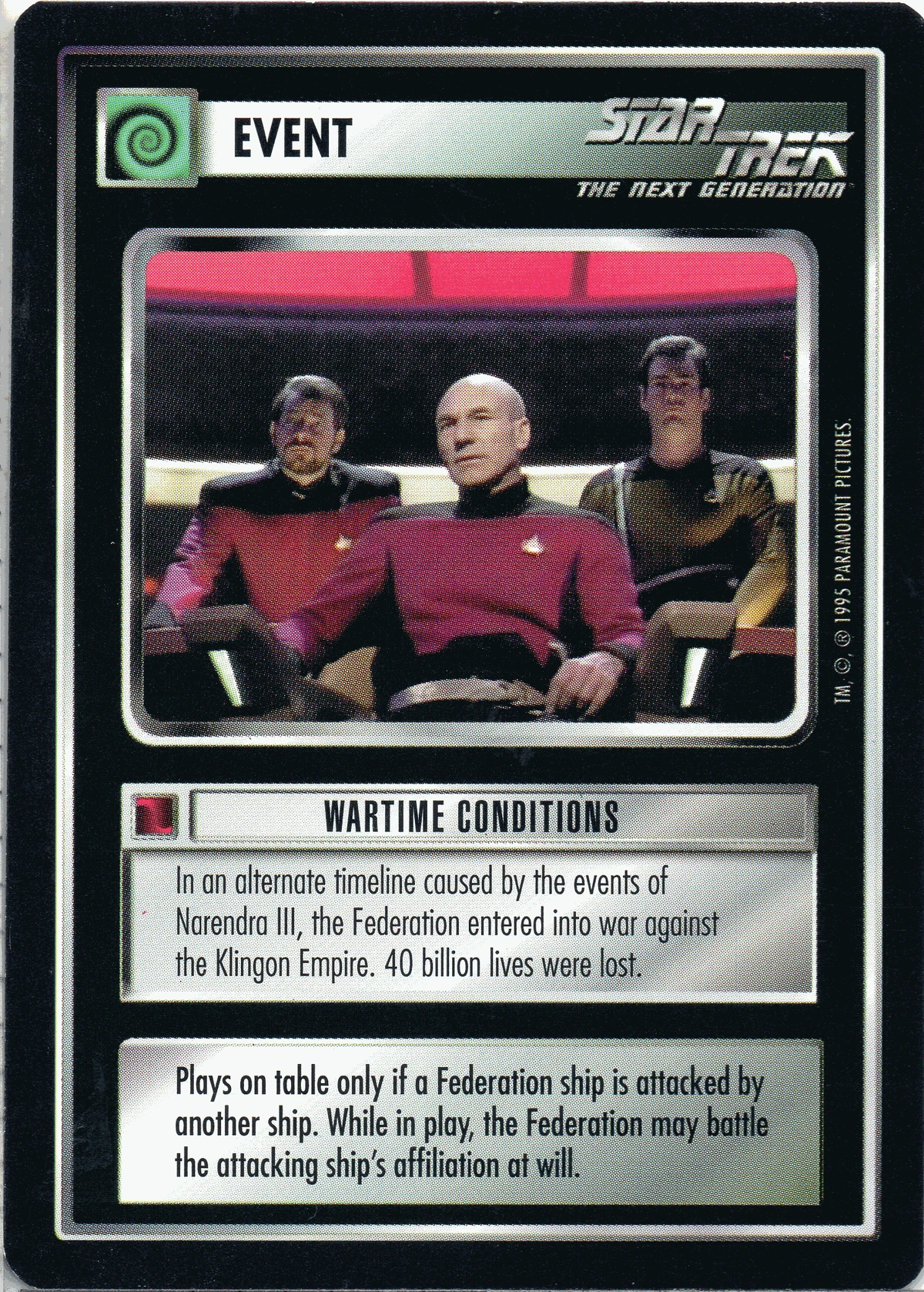 Wartime Conditions (AU) | CardGuide Wiki | Fandom