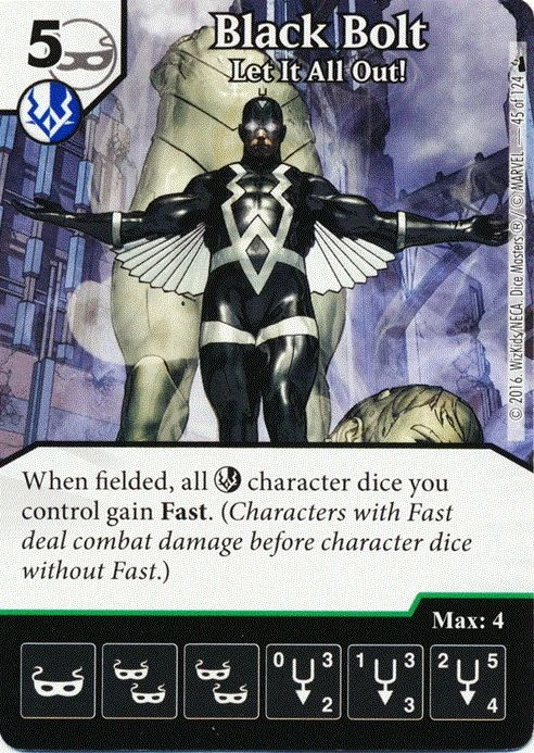 Black Bolt - Let It All Out! (DPDM) | CardGuide Wiki | Fandom