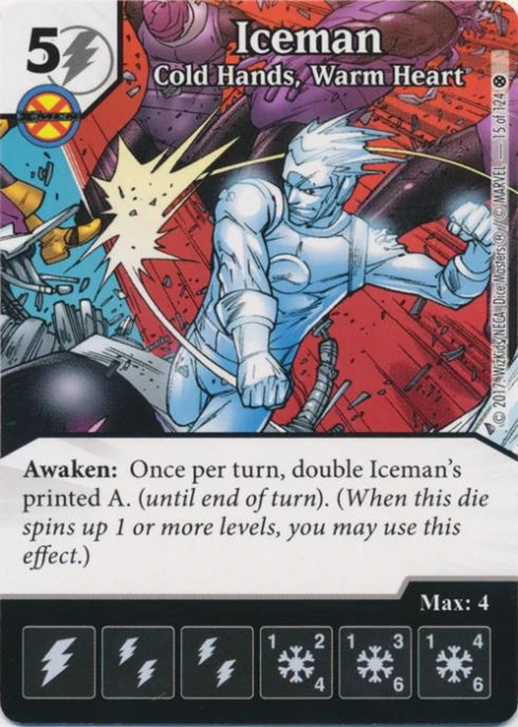 Iceman - Cold Hands, Warm Heart (XMFC) | CardGuide Wiki | Fandom