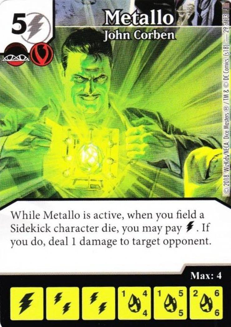 Metallo - John Corben (JCB) | CardGuide Wiki | Fandom