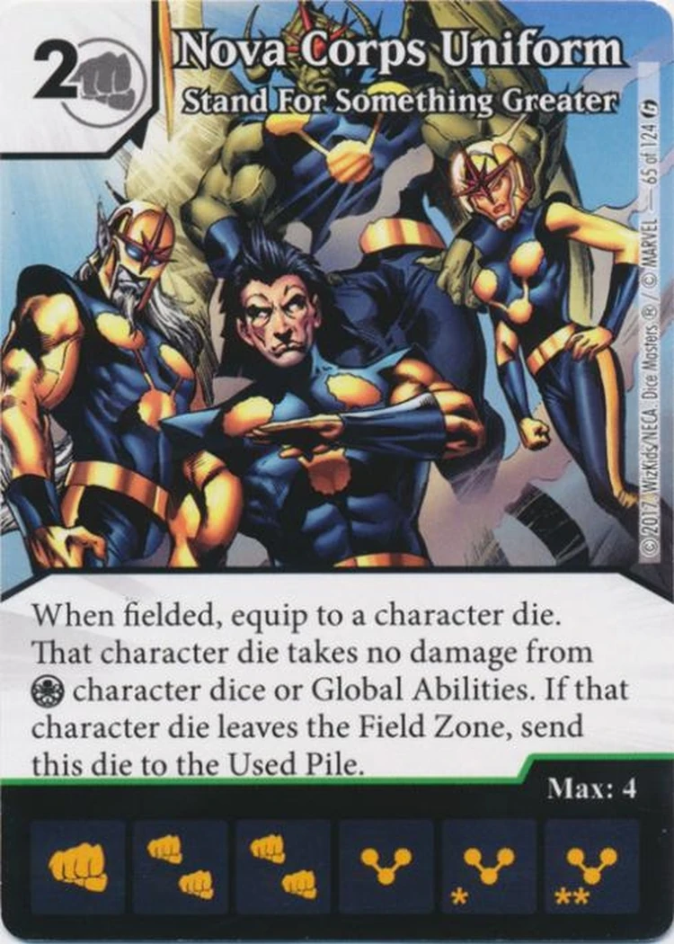 Nova Corps Uniform - Stand for Something Greater (GotG) | CardGuide Wiki | Fandom