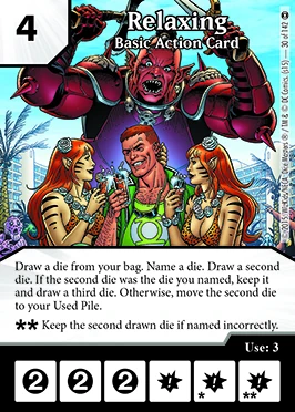 Relaxing - Basic Action Card (WoL) | CardGuide Wiki | Fandom