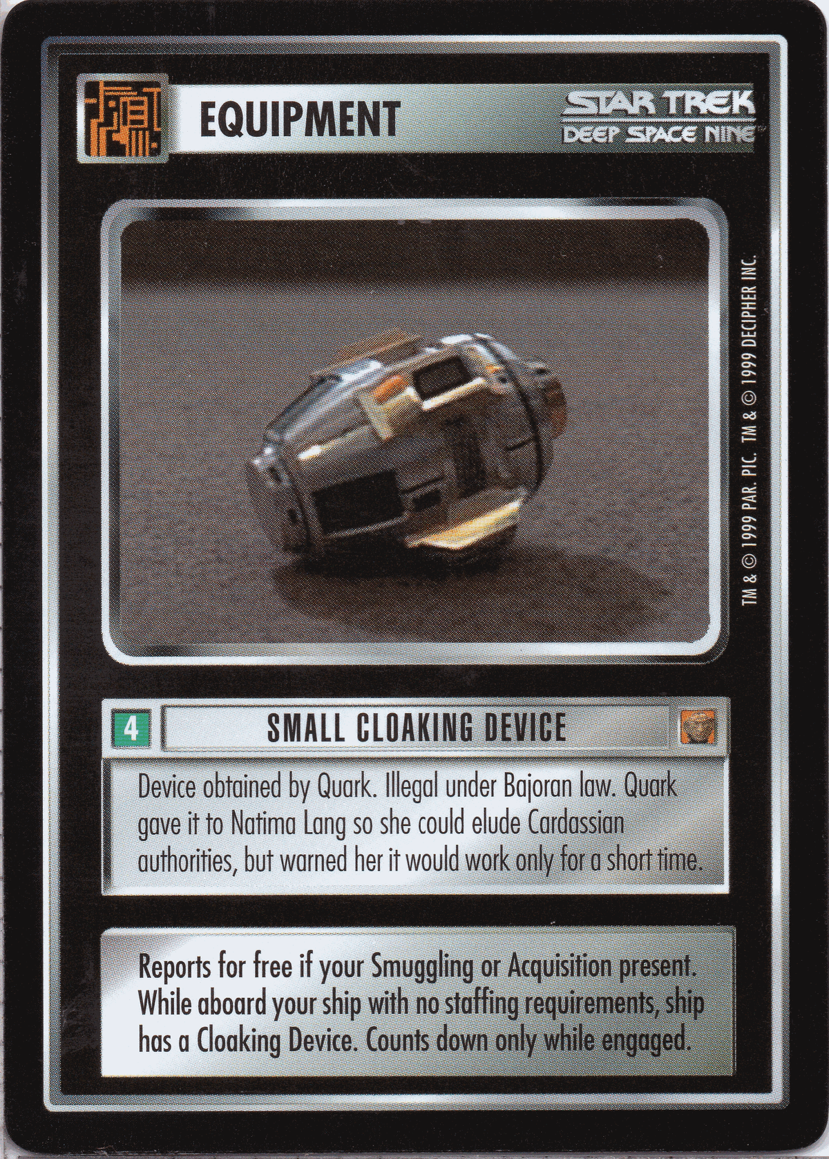 Small Cloaking Device Roa Cardguide Wiki Fandom