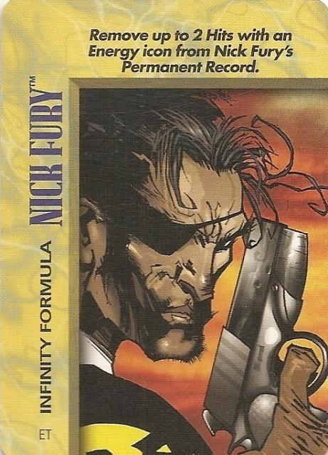 Nick Fury - Infinity Formula (IQOP) | CardGuide Wiki | Fandom