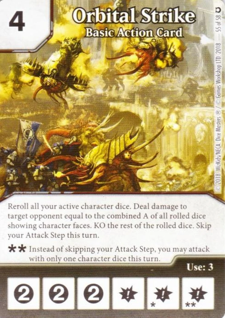 Orbital Strike - Basic Action Card (BFUCB) | CardGuide Wiki | Fandom