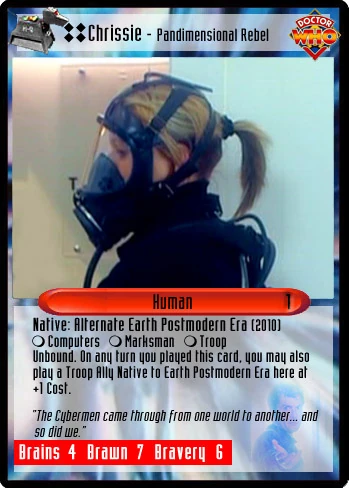 Chrissie - Pandimensional Rebel (T10D) | CardGuide Wiki | Fandom