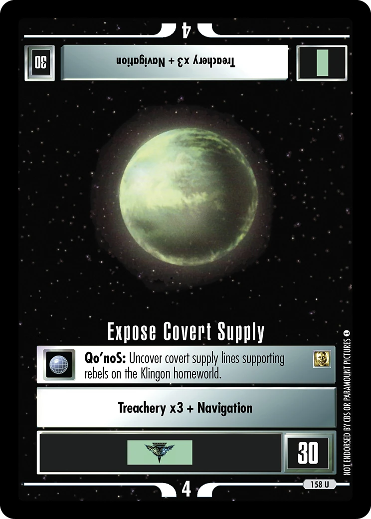 Expose Covert Supply (PR) | CardGuide Wiki | Fandom