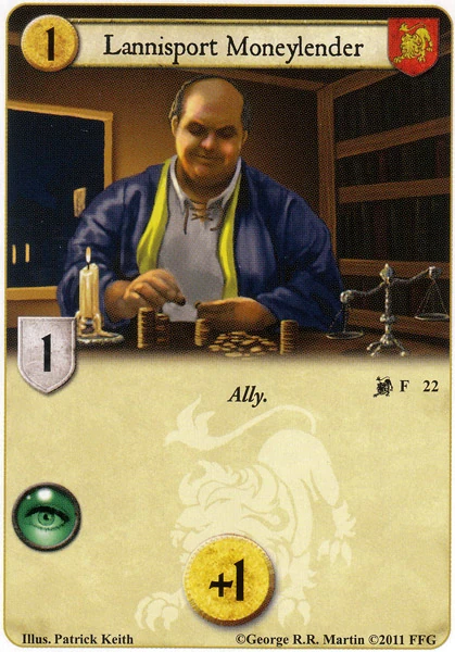 Lannisport Moneylender (LotR) | CardGuide Wiki | Fandom