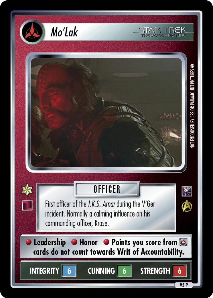 Mo'Lak (WP2017) | CardGuide Wiki | Fandom