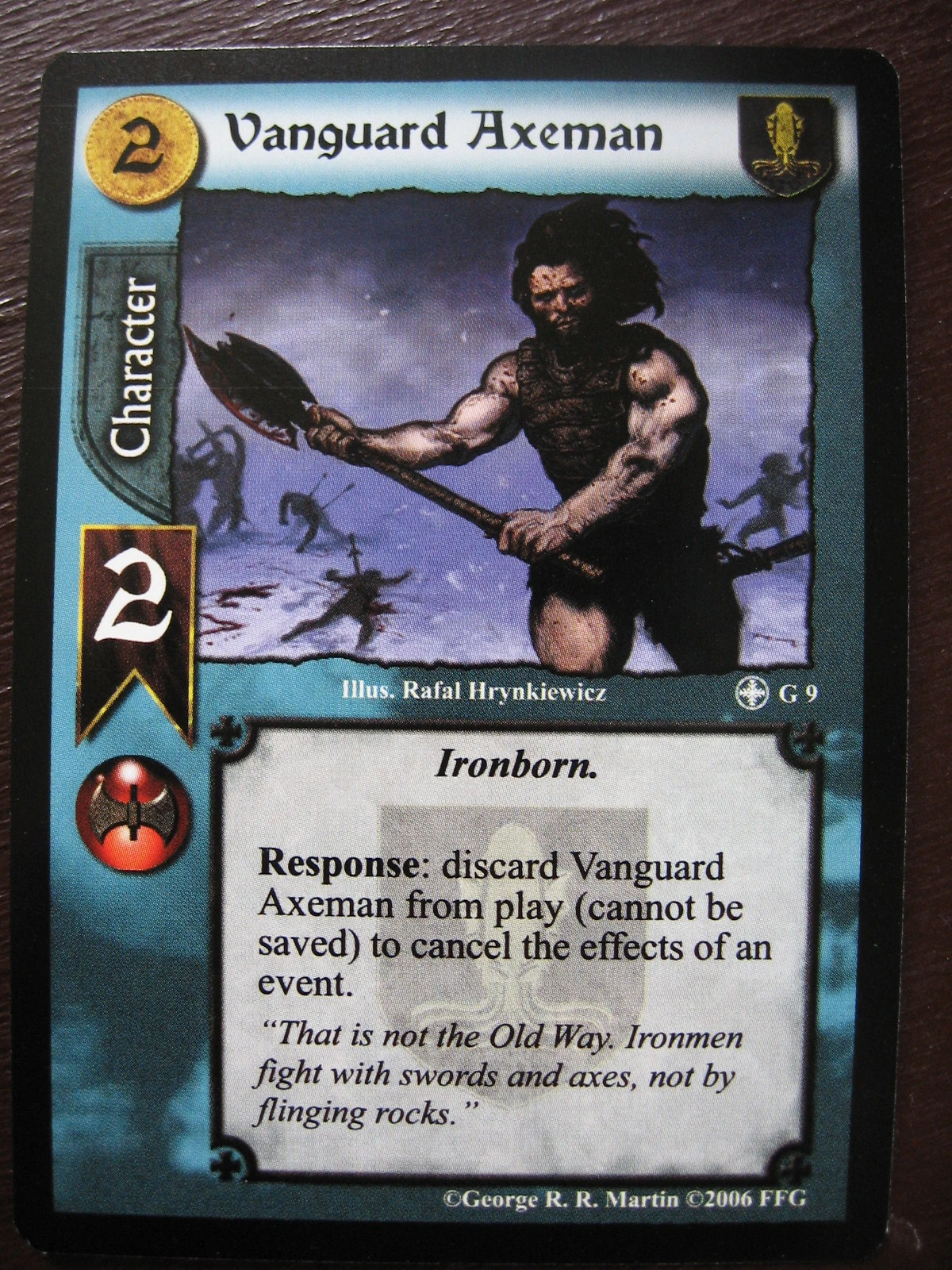 Vanguard Axeman (WPS) | CardGuide Wiki | Fandom