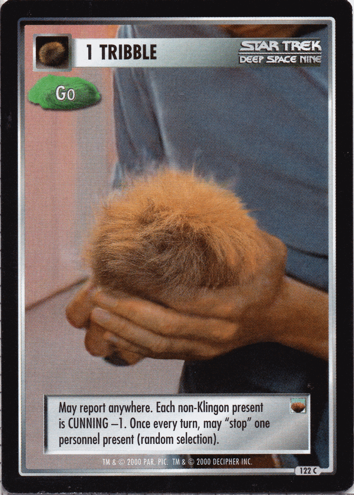 1 Tribble Go Ttwt Cardguide Wiki Fandom