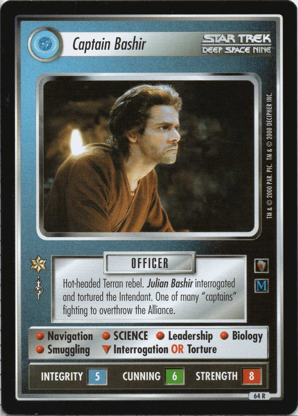 Captain Bashir Mm Cardguide Wiki Fandom