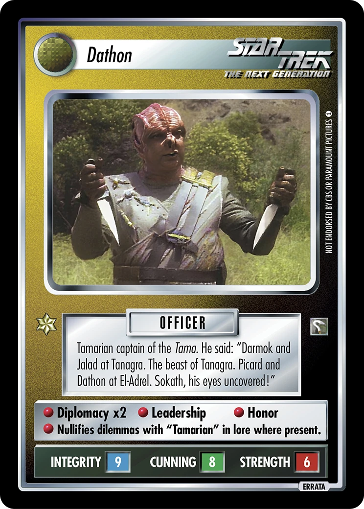 Dathon (Errata) (AU) | CardGuide Wiki | Fandom