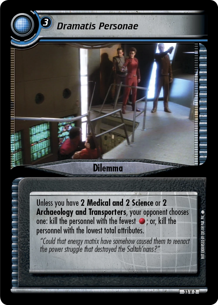 Dramatis Personae (SB) | CardGuide Wiki | Fandom