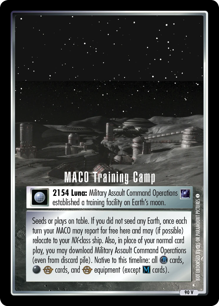 MACO Training Camp (BB) | CardGuide Wiki | Fandom