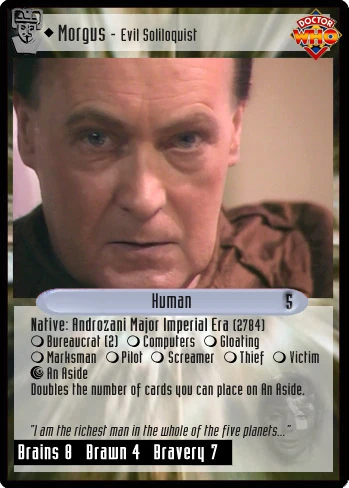 Morgus - Evil Soliloquist (T7D) | CardGuide Wiki | Fandom