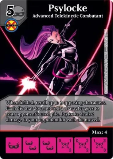 Psylocke - Advanced Telekinetic Combatant (TDPSDP) | CardGuide Wiki ...
