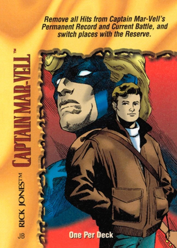 Captain Mar-Vell - Rick Jones (CLOP) | CardGuide Wiki | Fandom