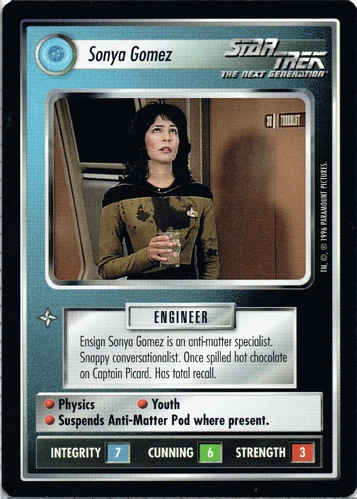 Sonya Gomez (QC) | CardGuide Wiki | Fandom