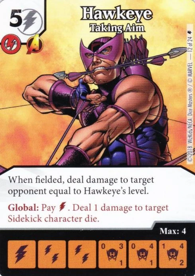 Hawkeye - Taking Aim (JLLTP) | CardGuide Wiki | Fandom