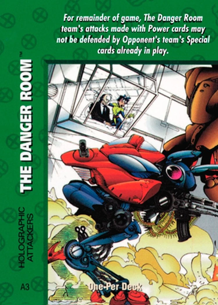 The Danger Room - Holographic Attackers (XMOP) | CardGuide Wiki | Fandom
